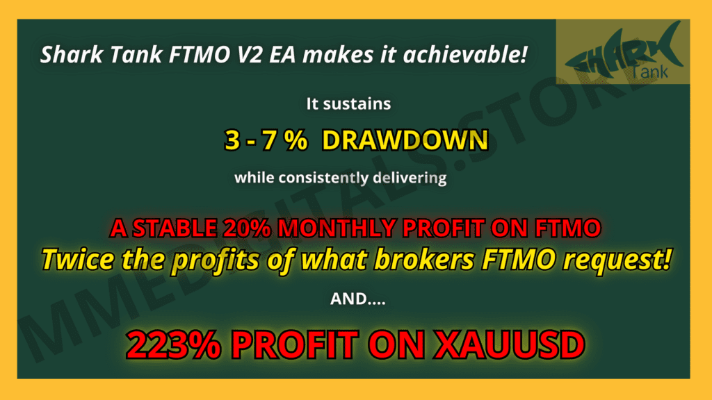SHARK TANK V2 FTMO EA - Binary Forex EA